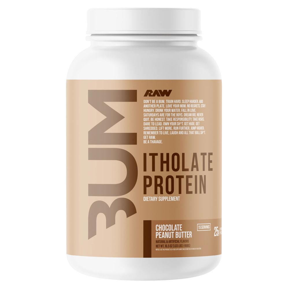 RAW CBUM ITHOLATE (Isolate Whey) PROTEIN 992gm - Chocolate Peanuts – M&M