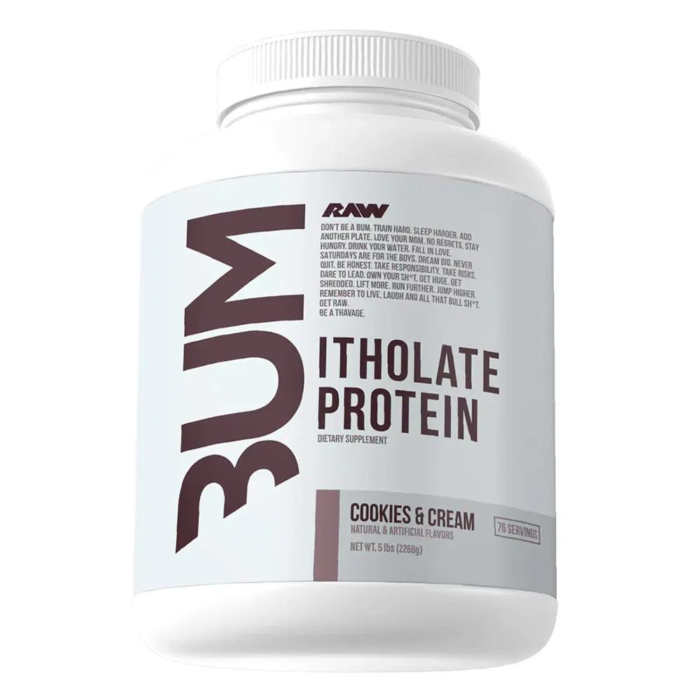 RAW CBUM ITHOLATE (Isolate Whey) PROTEIN 5lb - Cookies and Cream – M&M